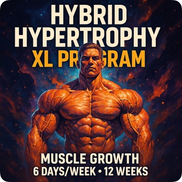 Hybrid Hypertrophy XL – 6-Day Split | Boostcamp App