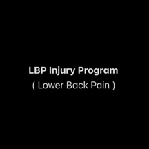 LBP Recovery | Boostcamp App