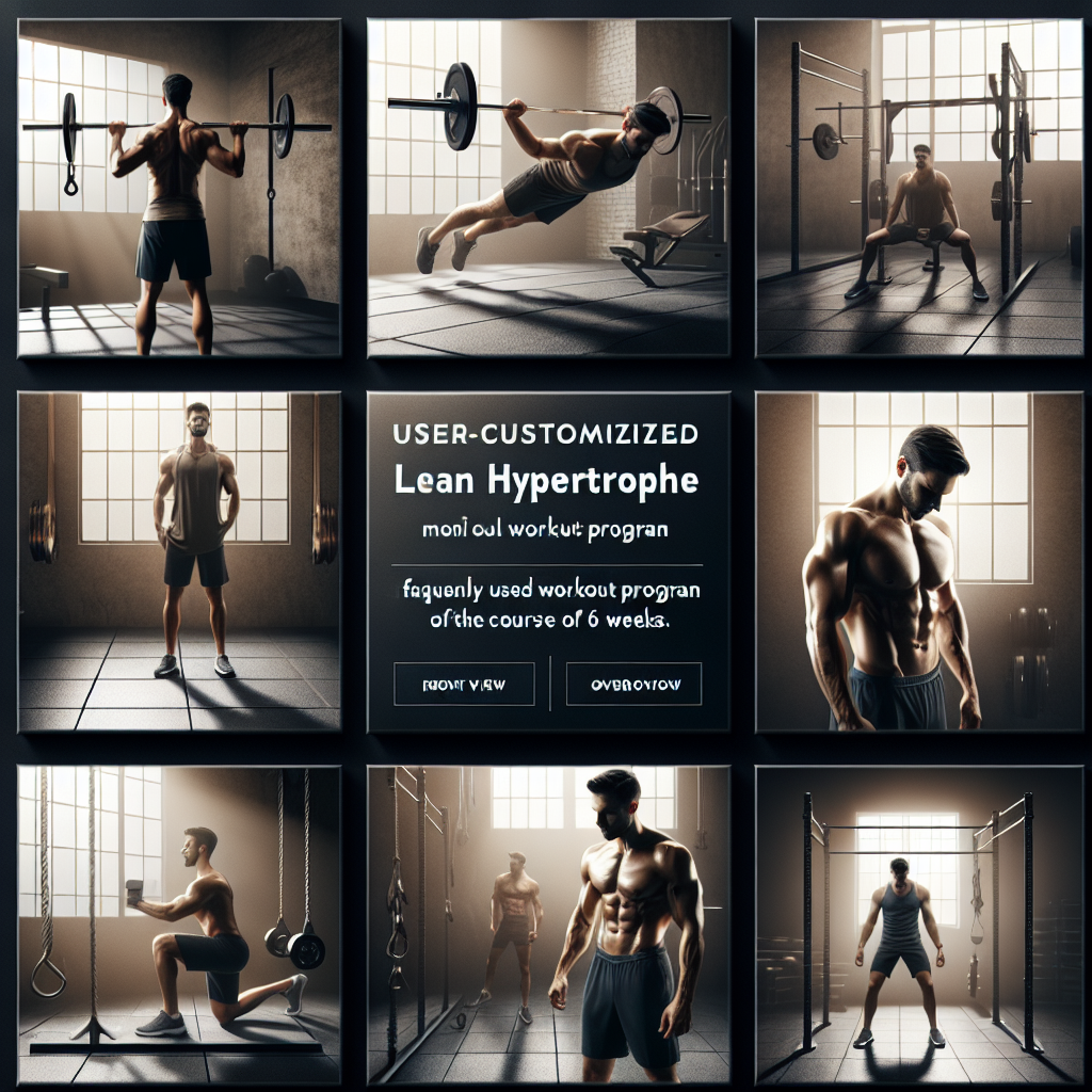 Lean Hypertrophy | Boostcamp App
