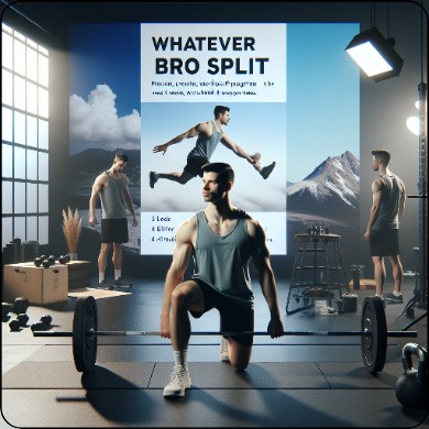 Whatever bro split (NO LEGS) | Boostcamp App