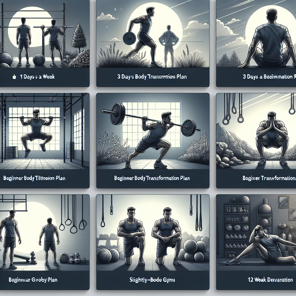 3 days a week beginner body transformation plan | Boostcamp App