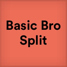 Basic Bro Split | Boostcamp App